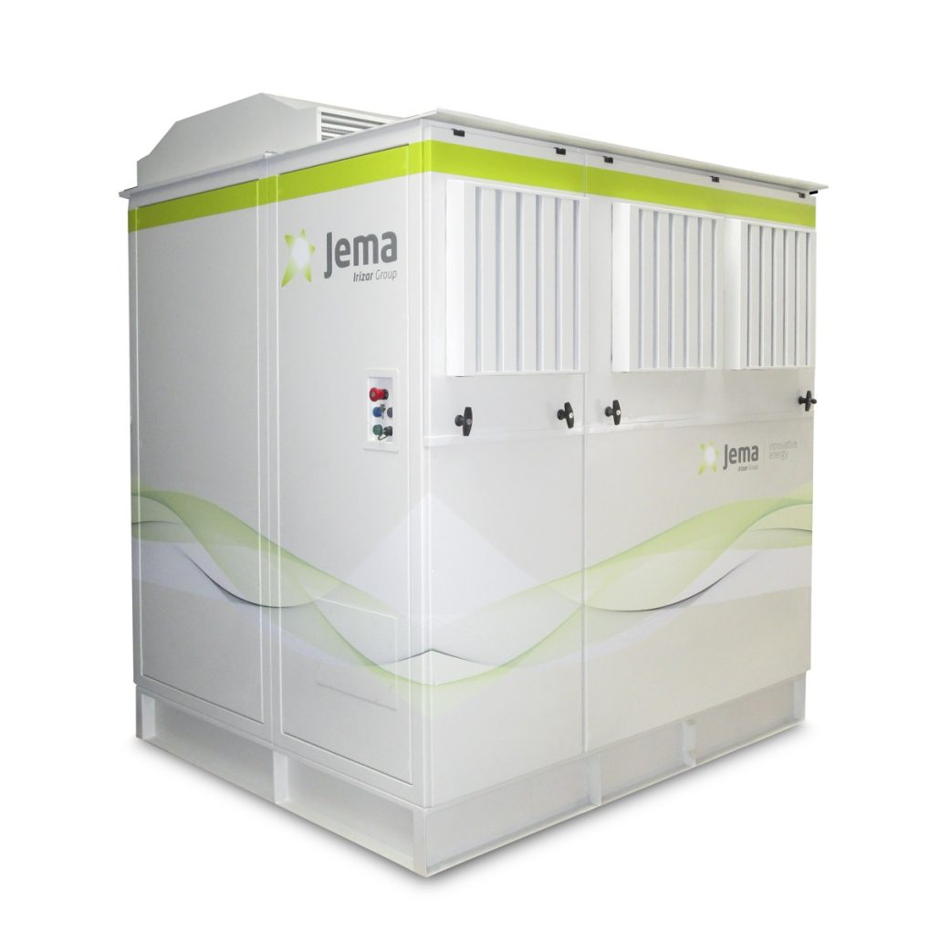 Central inverter 1500 V - JEMA Energy