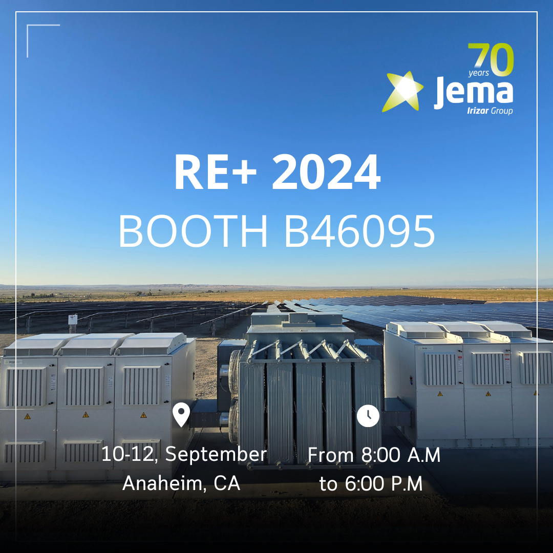 Visit us at Booth B46095 in RE+ 2024! - JEMA Energy